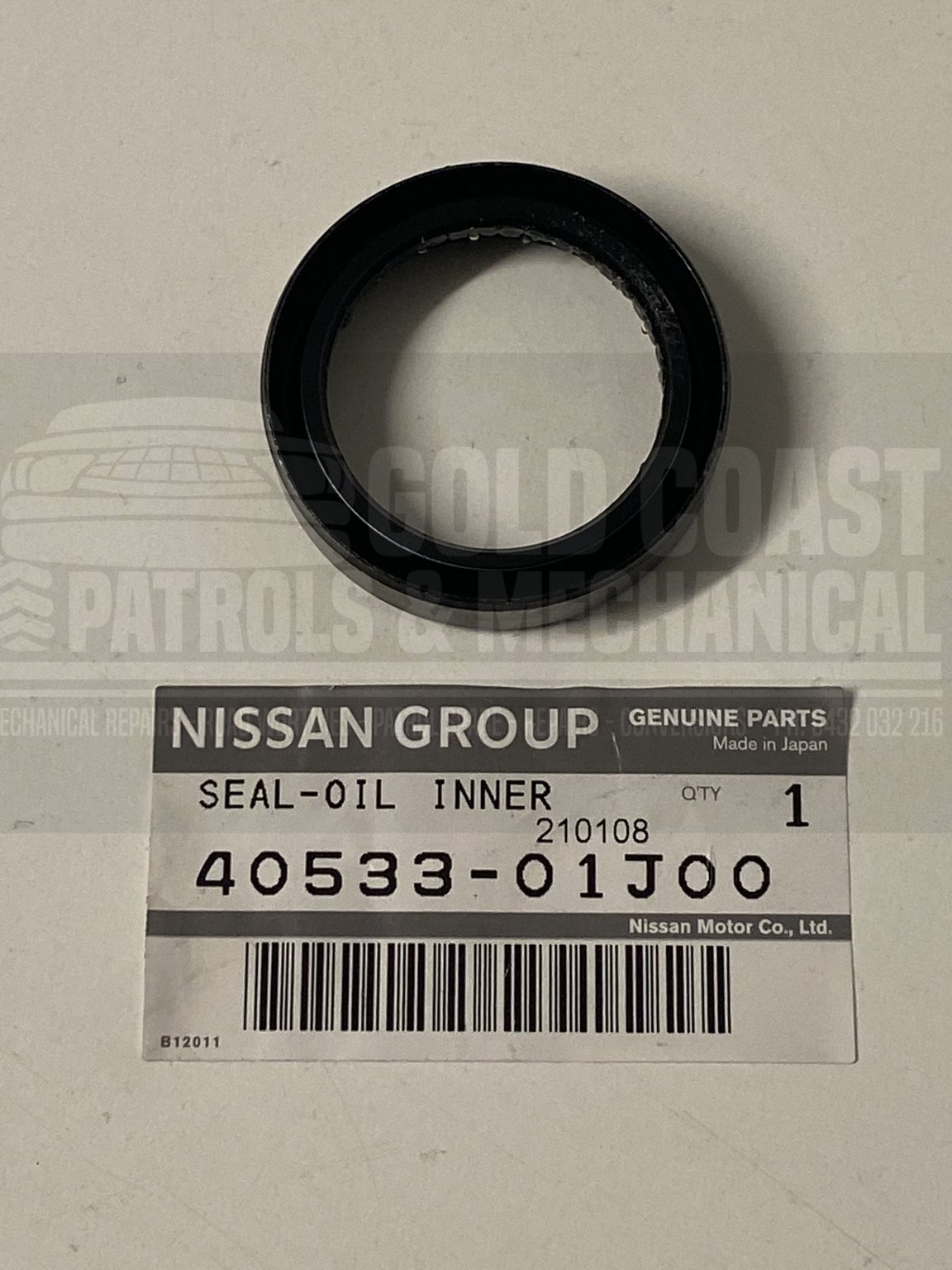 GENUINE NISSAN PATROL FRONT INNER AXLE SEAL SUITS GQ & GU (4053301J00 ...