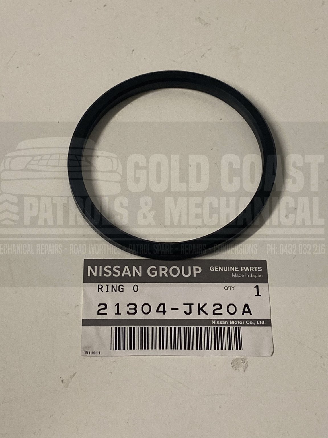 GENUINE NISSAN PATROL GU Y60 TB45/48 LARGER OIL COOLER O RING SEAL ...