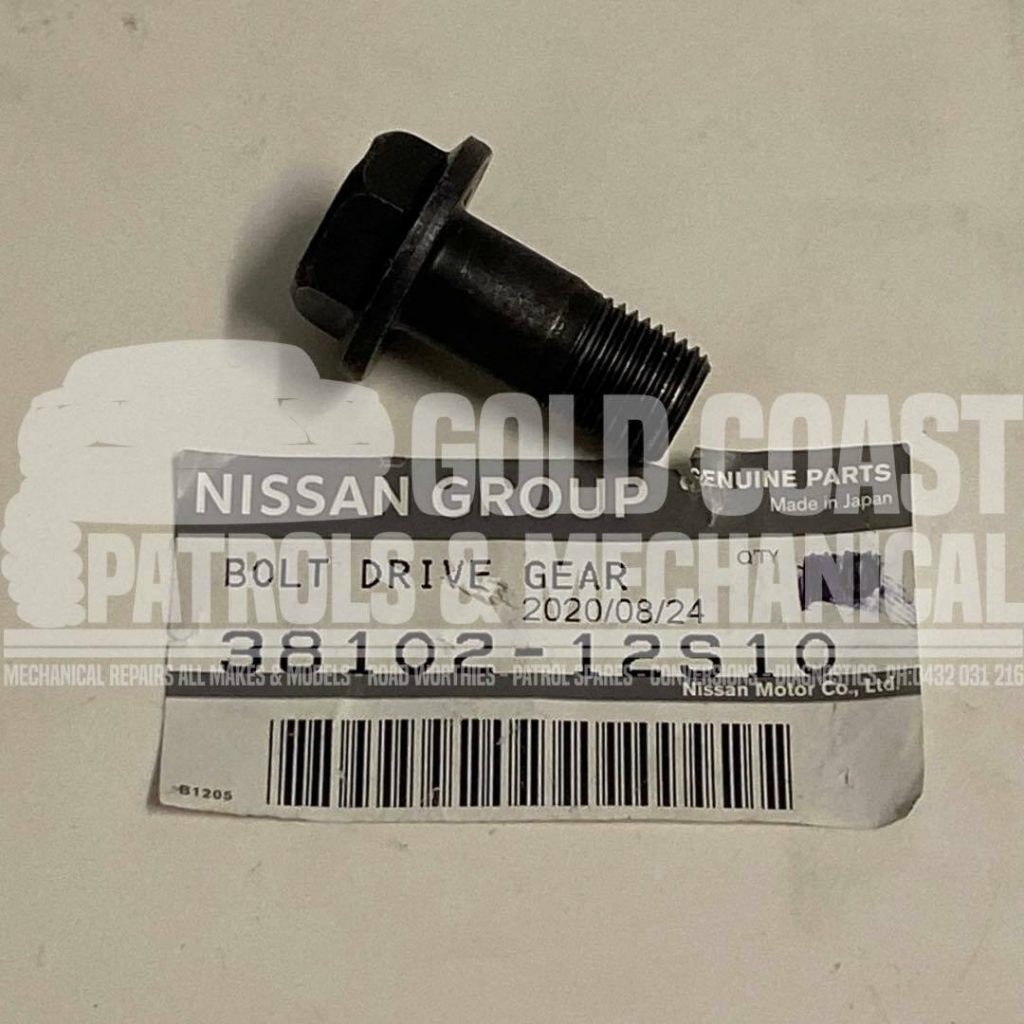 GENUINE NISSAN PATROL GQ GU CROWN WHEEL BOLT H233 DIFFS 36MM ...