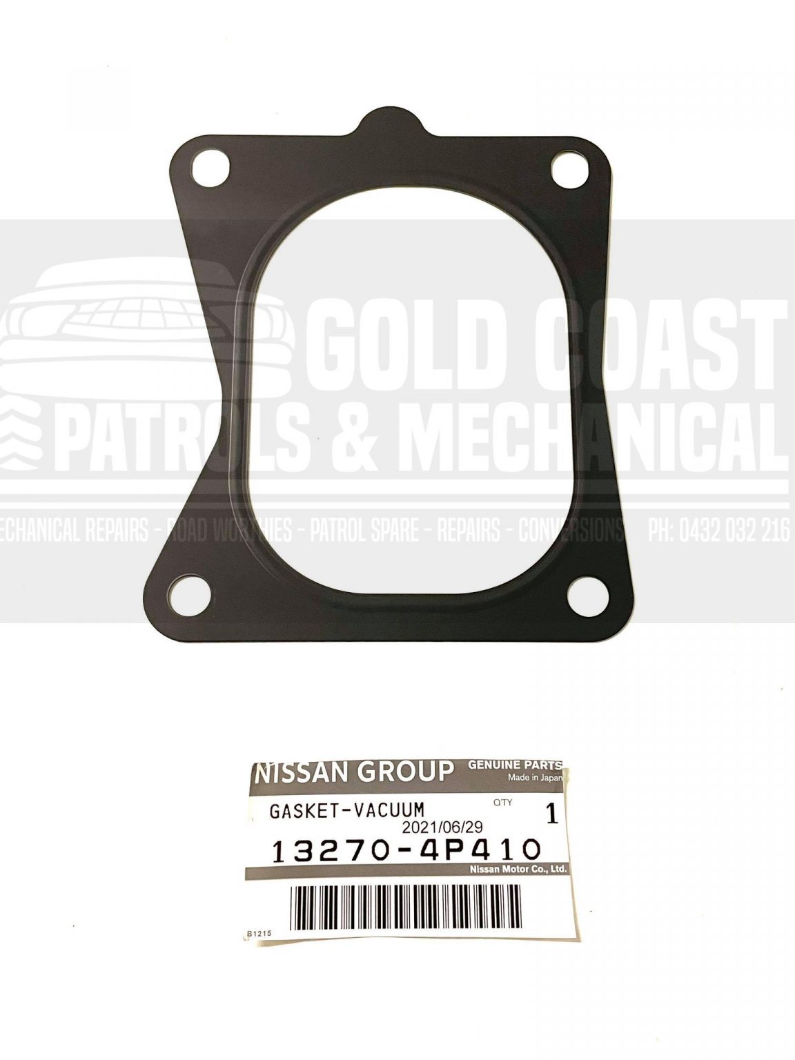 GENUINE NISSAN PATROL GQ GU Y60 Y61 RD28 VAC PUMP TO ROCKER COVER ...