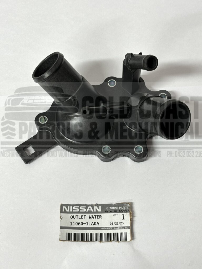 GENUINE NISSAN PATROL Y62 THERMOSTAT WATER OUTLET (DOES NOT FIT AFTER ...
