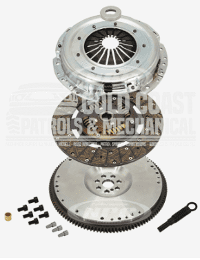 Nissan Patrol GQ GU Super Heavy Duty Organic Clutch & Flywheel Package ...
