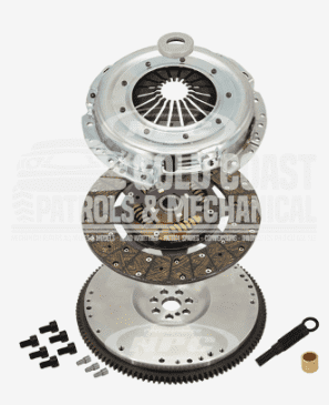 Nissan Patrol GQ GU Super Heavy Duty Organic Clutch & Flywheel Package ...