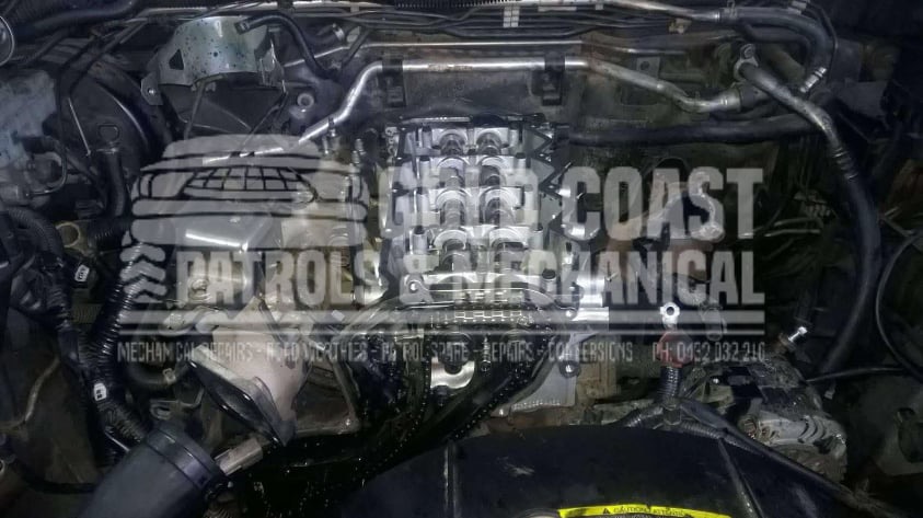 Drive In Drive Out Cylinder Head Replacement Nissan Patrol Gq Gu Td42 ...